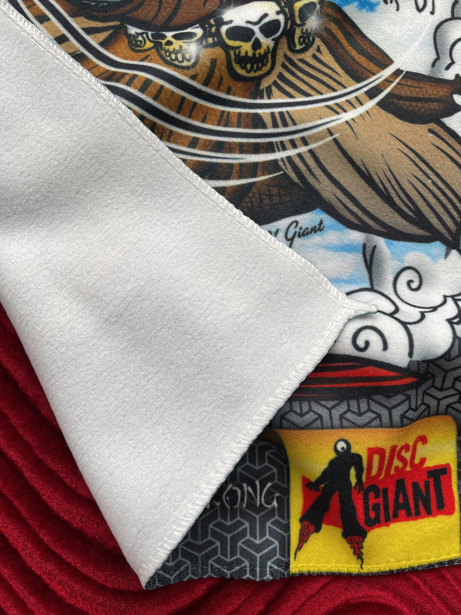 Disc Golf Towel - Lizard Monk - Legend of Lizard Peak – Disc Giant