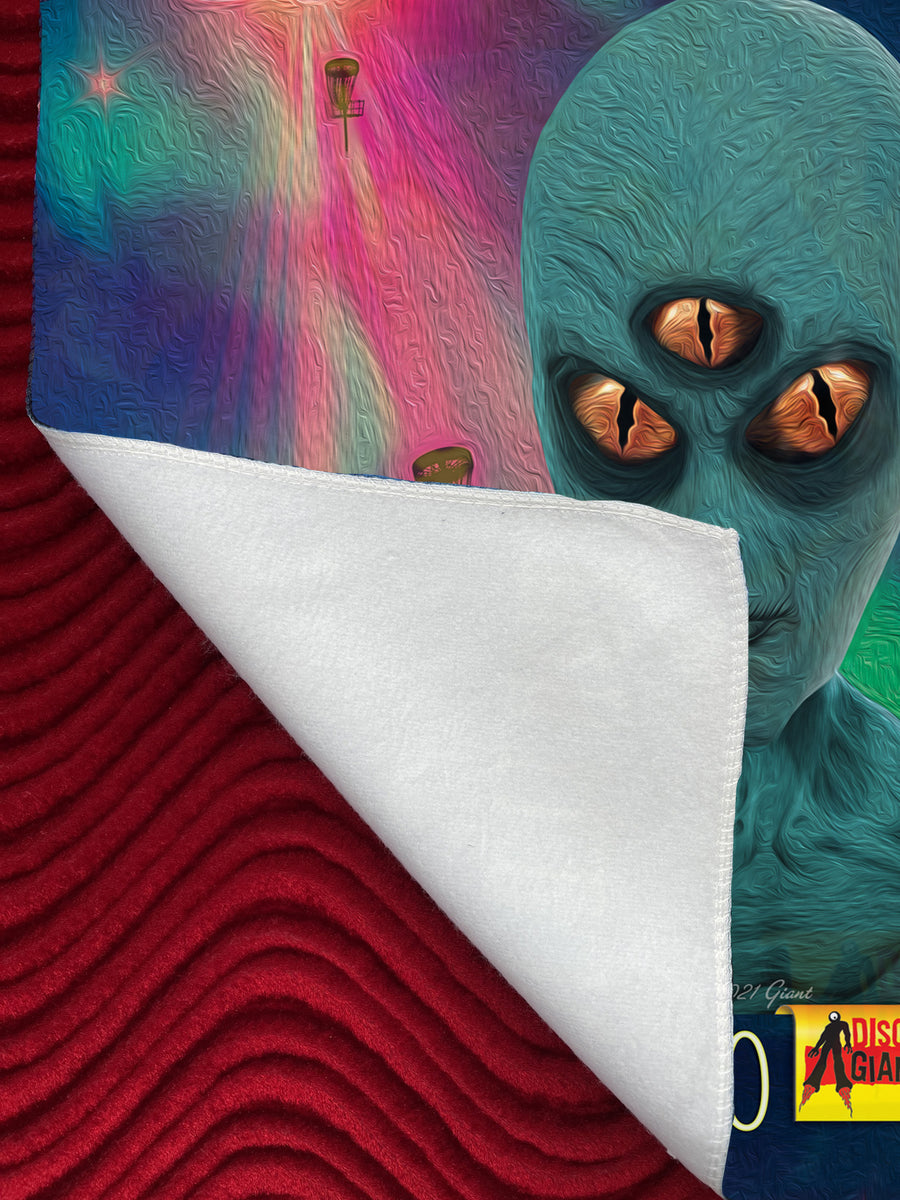 Disc Golf Towel - DiscOver Elko Alien – Disc Giant