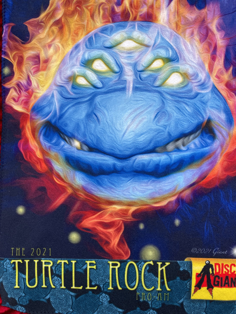 Disc Golf Towel - Mystic Turtle - Turtle Rock – Disc Giant